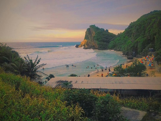 Pantai Nguyahan Gunung Kidul Yogyakarta Wisata Pantai Terbaru